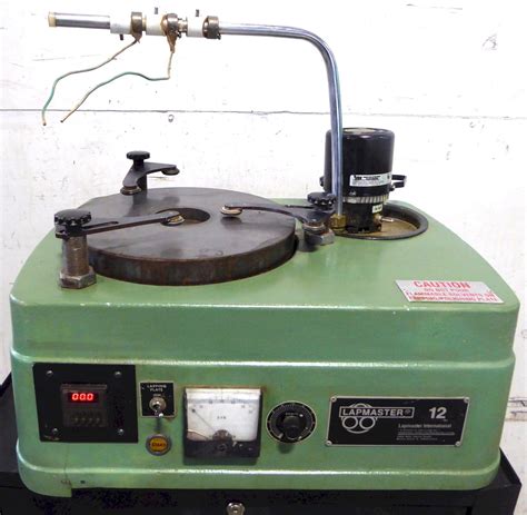Lapmaster 12 Lappers Machine Hub