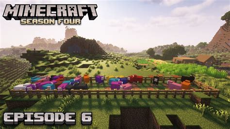 The Wool Farm Minecraft Season Part Youtube
