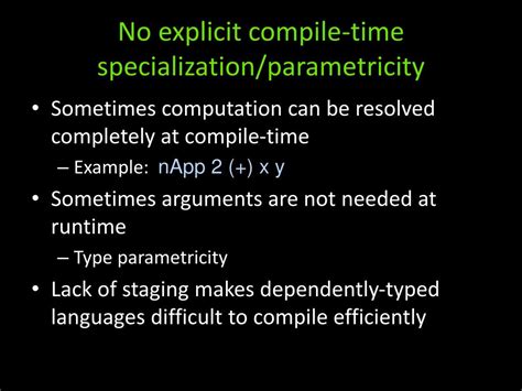 Ppt Generic Programming With Dependent Types Powerpoint Presentation