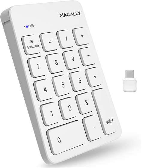Bluetooth Number Pad Alcey Wireless 22 Keys Multi Function Numeric Keypad Keyboard