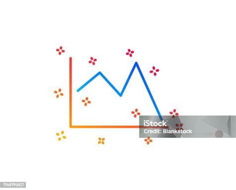 折線圖圖示財務圖表符號向量向量圖形及更多信息圖形圖片 信息圖形 商務 圖 Istock
