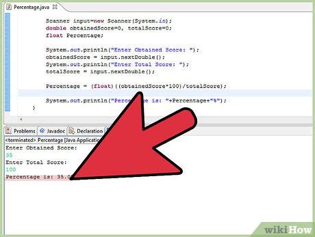 How To Calculate Percentage In Java 4 Steps With Pictures