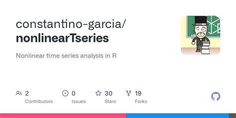 Github Constantino Garcia Nonlineartseries Nonlinear Time Series Analysis In R
