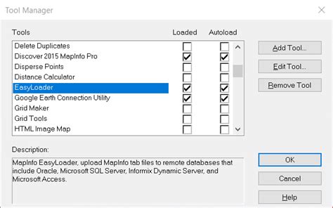 Working With Postgis Database On Mapinfo Professional Gis Tutorial
