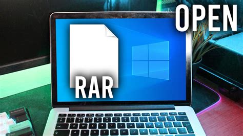 How To Open Rar Files On Windows 10 Extract Rar Files On Pc Youtube