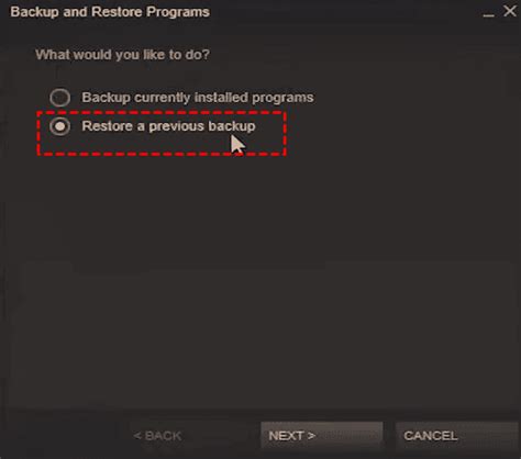 how to run steam backup game files clear and complete