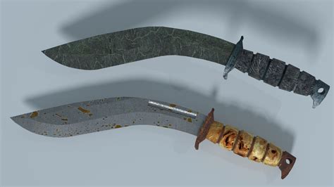 Knife Pack Vol D Model Blend Free D