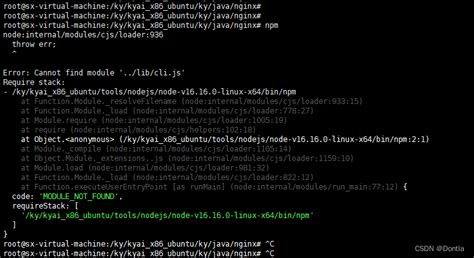 node js npm报错：error cannot find module ‘ lib cli js‘（软链接途径windows导致