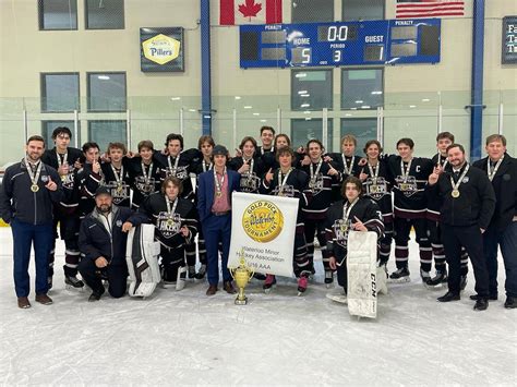 News Waterloo Gold Puck Champions Huron Perth Lakers