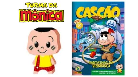 TURMA DA MÔNICA apresenta GIBI do CASCÃO n50 3a série fev 2024