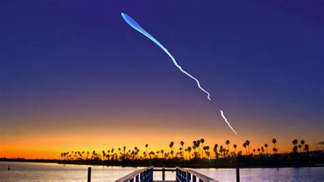 Spacex Falcon 9 Rocket Launch From Vandenberg Space Force Base