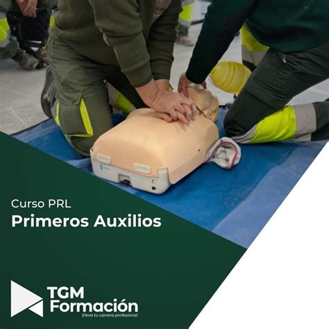 Curso Prl De Primeros Auxilios Tgm Formaci N