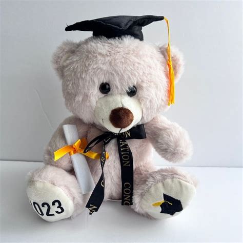 Graduation Teddy Bear Personalized Name And Year Congrats Grad Class Of Graduation