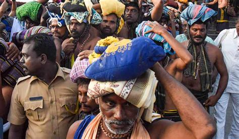 Heavy Rush At Sabarimala Temple Amid Limbo Over Scs Women Entry Order