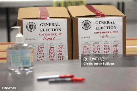 Ballot Tabulation Center Photos And Premium High Res Pictures Getty