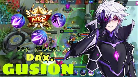 Deadly Daggertop Global Gusion Aggressive Gameplay By Dax Youtube