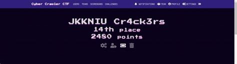 Cybersecurity Teamjkkniucr4ck3rs Cybercrawlerctf Ahammad Tausif Mayeen