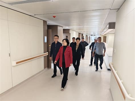 陆晞赴市中医院新院项目调研医院新闻新闻中心淮南市中医院