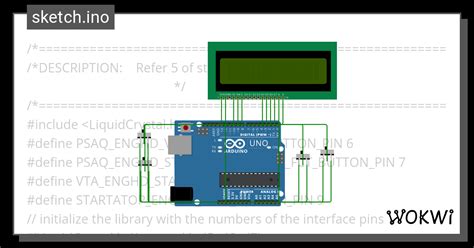 State Machine Hoodswitch Ino Wokwi ESP32 STM32 Arduino Simulator