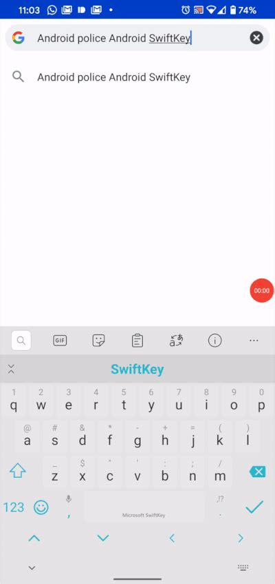 SwiftKey S Gboard Style Spacebar Driven Cursor Control Is Official