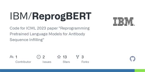 Github Ibmreprogbert Code For Icml 2023 Paper Reprogramming Pretrained Language Models For