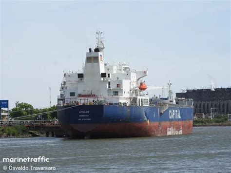Ship Badlands Trader Oil Chemical Tanker Registered In Usa Vessel