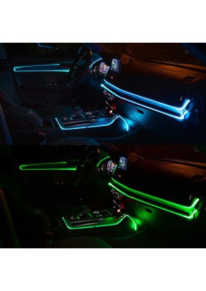 C Rgb Araç Içi Atmosfer Ambiyans Ip Neon Torpido LED Fiyatı