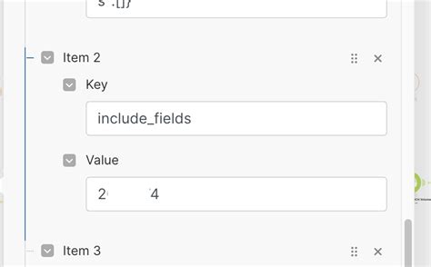exclude include fields in api call baserow