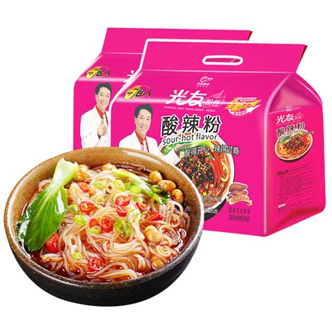 光友四川酸辣粉105g 5包酸辣粉丝袋装红薯粉整件速食方便面夜宵 虎窝淘