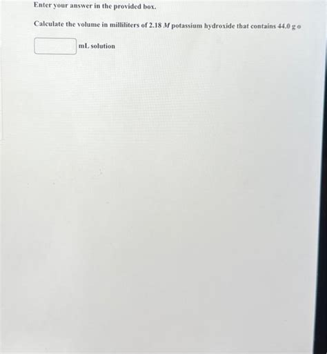 Solved Enter Your Answer In The Provided Box How Many Total