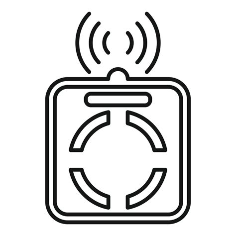 Sport Smart Scales Icon Outline Style Vector Art At Vecteezy