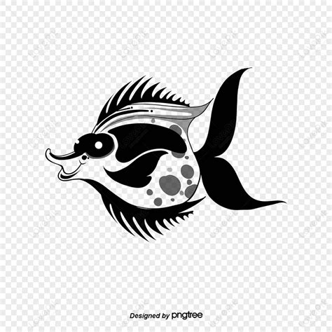 물고기 벡터 소재 만화 펜슬 스케치해수어카톤 Png 일러스트 무료 다운로드 Lovepik