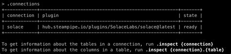 Querying Solace Cloud Using Sql With Steampipe Solace