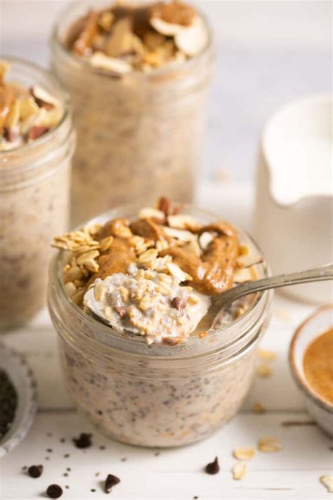 Cookie Dough Overnight Oats Erin Lives Whole