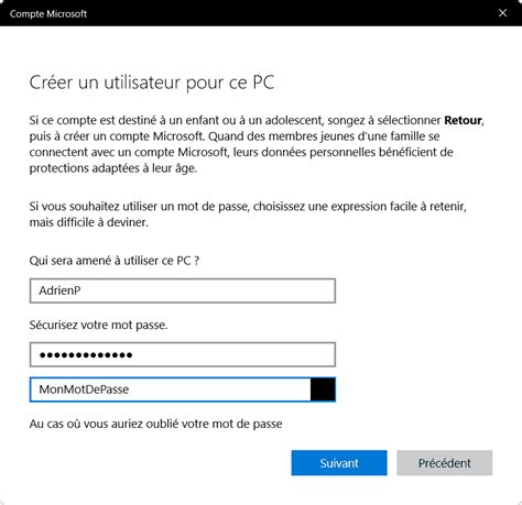 Comment Créer Un Compte Utilisateur Local Sur Windows 11 Assistouest Informatique