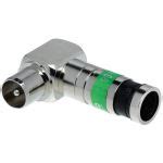Ficha Tv Macho Metalica 90º Compressão 90 CRIMP M RF Kuantokusta