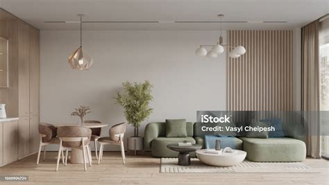 흰색 벽 배경에 아늑한 소파가있는 홈 인테리어 모형 3d 렌더링 0명에 대한 스톡 사진 및 기타 이미지 0명 3차원 형태 가구 Istock