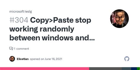Copy Paste Stop Working Randomly Between Windows And Linux Gui · Issue 304 · Microsoft Wslg