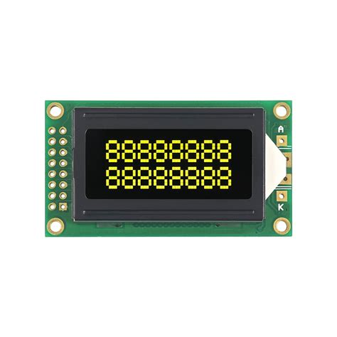 Dot Matrix Lcd 0802 Character Lcd Display Backlight Lcm Module