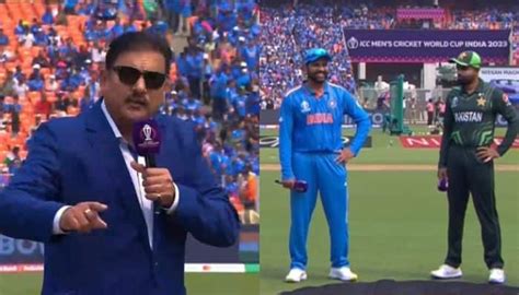 Rohit Sharma Babar Azam Can T Stop Laughing After Ravi Shastri Introduces Both Captains In