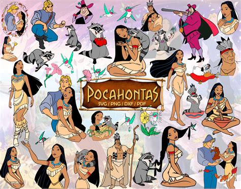 Pocahontas Personnages Du Film Disney