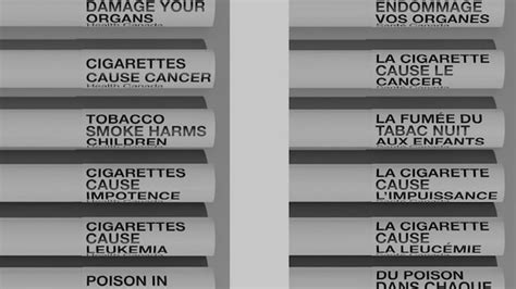 New Regulations Mean Warnings Like Poison In Every Puff Will Soon Be