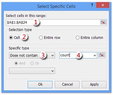 How To Count If Cell Does Not Contain Text In Excel