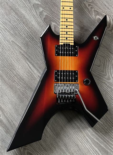 Killer Exploder Maple Body And Neck Floyd Rose Trem Esp Brand Reverb