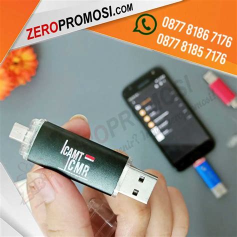 Jual USB Flashdisk OTG Metal OTGMT01 Souvenir Promosi USB