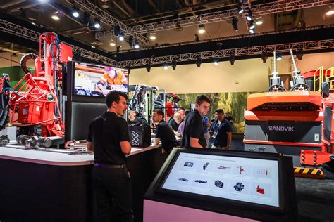 Sandvik Presenta En Mine Expo De Las Vegas Innovaciones únicas En
