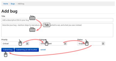 Usability Add Bug Screen Design Layout Suggestion User Experience Stack Exchange