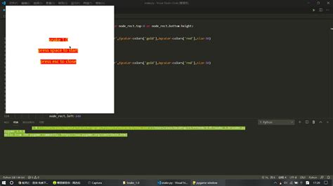python pygame实现贪吃蛇 哔哩哔哩 bilibili