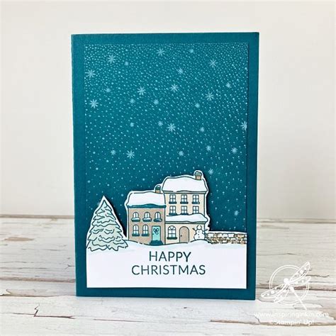 Yuletide Village Christmas Cards And Craft White Ink In 2024 Yuletide