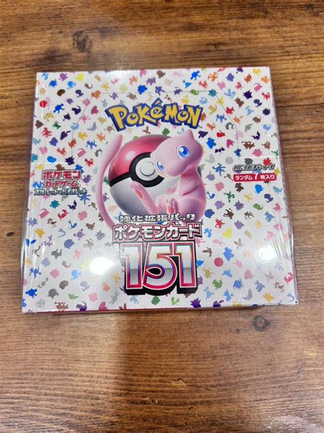 Yahooオークション ポケモンカード 151box シュリンク付き